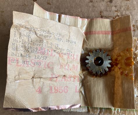Harley Oem 45 Wl Wla Servicar Ul Scavenger Oil Pump Idler Gear 37 73