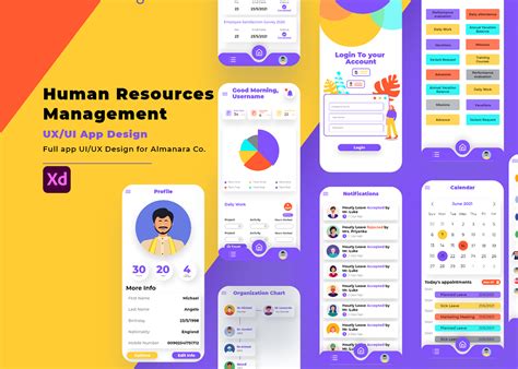 Hr App Design Uiux On Behance