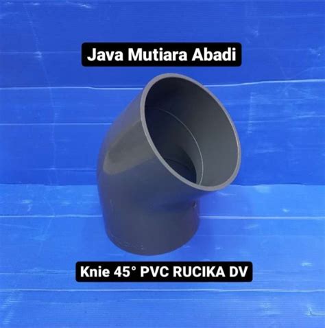 Promo Knie Polos Rucika Inch Dv Pvc Elbow Knee Keni Derajat Diskon Di Seller