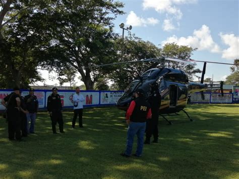 Helicóptero de la SSP Yucatán se suma a la búsqueda de los dos