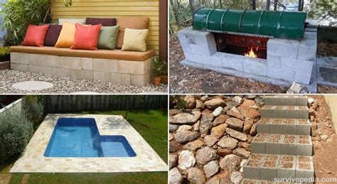 DIY Projects Ideas For Using Cinder Blocks Survivopedia