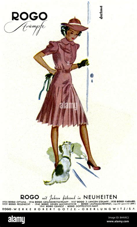 Werbung Mode Rogo Strümpfe Werbung Atlantis Mai 1942