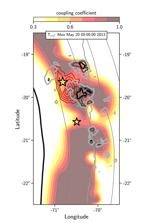Seismic Quiescence And Local Activation Along The Interface In Relation Download Scientific