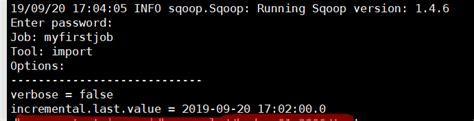 Sqoop基于时间列的增量数据之lastmodified方式sqoop Lastmodified Csdn博客