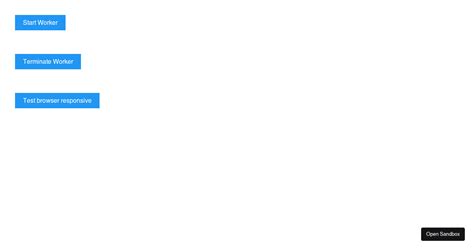 Web Workers Playground Js Codesandbox