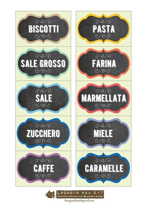 Questo articolo non è disponibile Etsy Etichette barattoli
