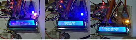 lcd keypad shield arduino board dht humidity temperatures sensor