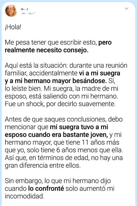 Descubrí Un Secreto Familiar Al Encontrar A Mi Suegra Besando A Mi