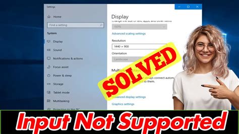 Solved Input Not Supported 100 Working Youtube