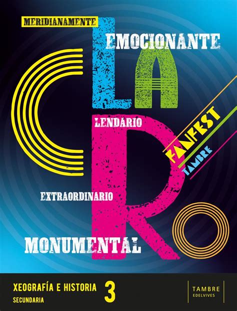 Proxecto Fanfest Xeografía E Historia 3 Eso Tambre Libros De