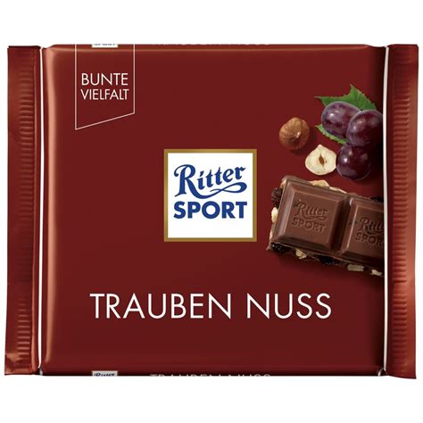 Ritter Sport x g Trauben Nuss ESL Einkauf Service Lieferung Lebensmittel Getränke zu