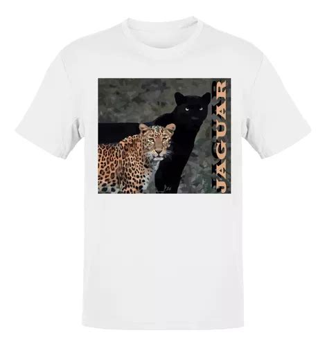 Camiseta Animais Exoticos Onça Jaguar Unissex Parcelamento sem juros