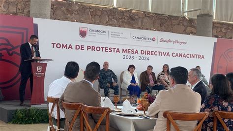 Así Fue La Toma De Protesta De La Nueva Mesa Directiva De Canacintra