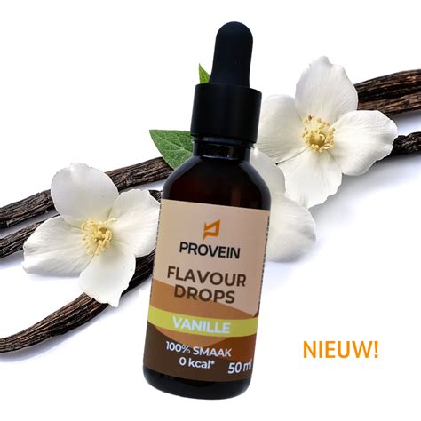 Producten Eiwitrijk Bakken Met Provein Eiwitpoeder Flavour Drops