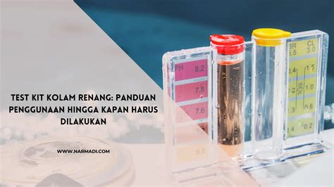 Test Kit Kolam Renang Panduan Penggunaan Hingga Kapan Harus Dilakukan