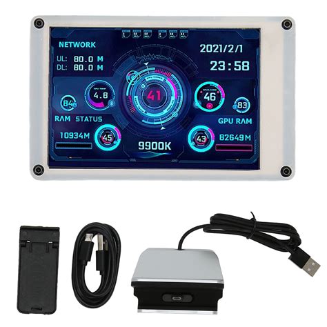 Monitor De Temperatura De Computadora De 35 Pulgadas Con Interfaz Usb