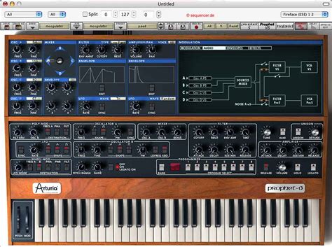 Arturia Synthesizer And Sequencer Digital Analog Modular Software Synth