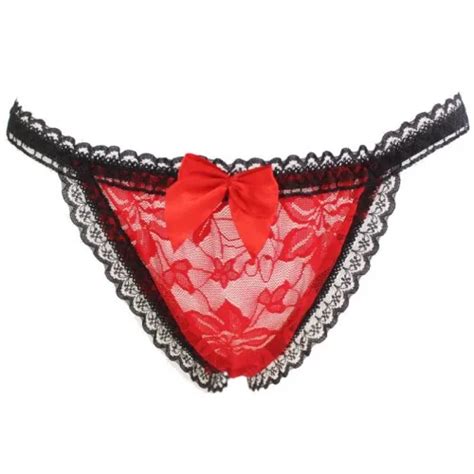 Sexy Erotic Lingerie Hot Rhinestone Women G String Lace Underwear Floral Thongs T Pants Briefs