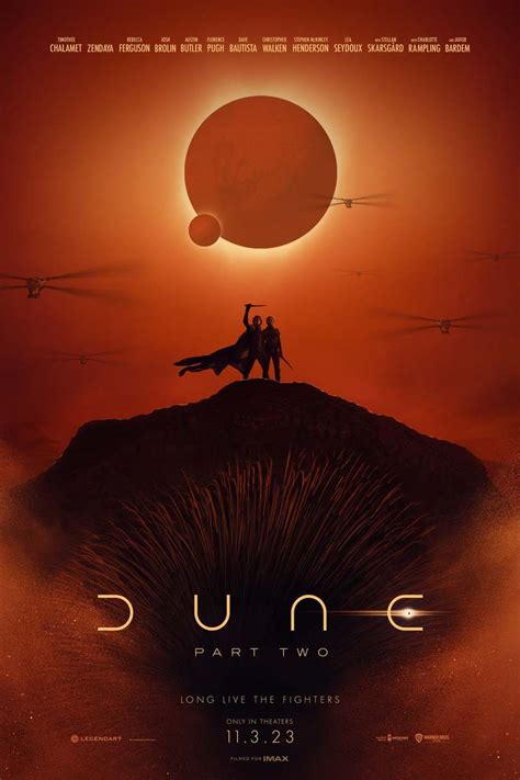 Denis Villeneuve S Dune Part Two To Be Released In IMAX 70mm Format