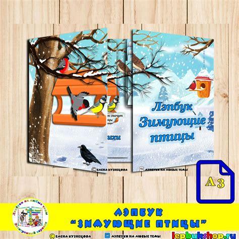 Лэпбук Зимующие птицы Кузнецова Елена Николаевна скачать на Wildberries Цифровой 295183