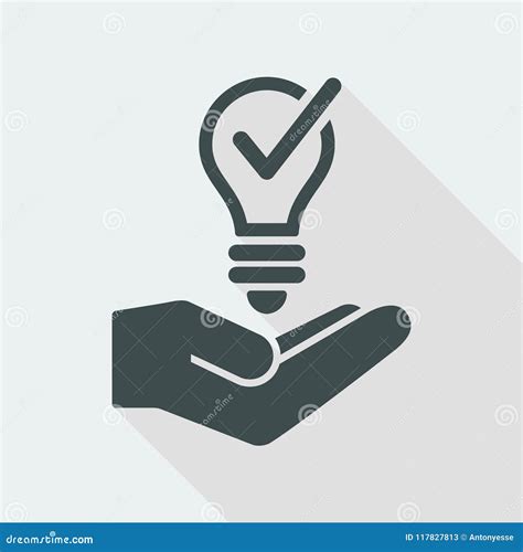 Propose Brilliant Idea Vector Web Icon Stock Vector Illustration Of
