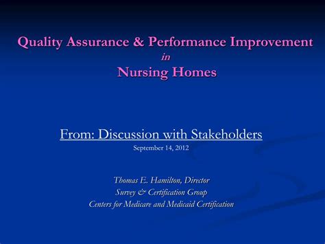 Ppt Nursing Home Qapi Powerpoint Presentation Free Download Id 6905591