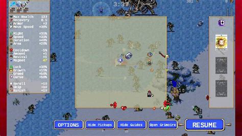 How To Evolve The Mille Bolle Blu In Vampire Survivors Legacy Of The Moonspell Pro Game Guides