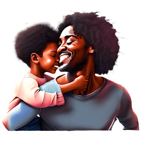 Embracing Love Black Mom Son Digital Graphic · Creative Fabrica