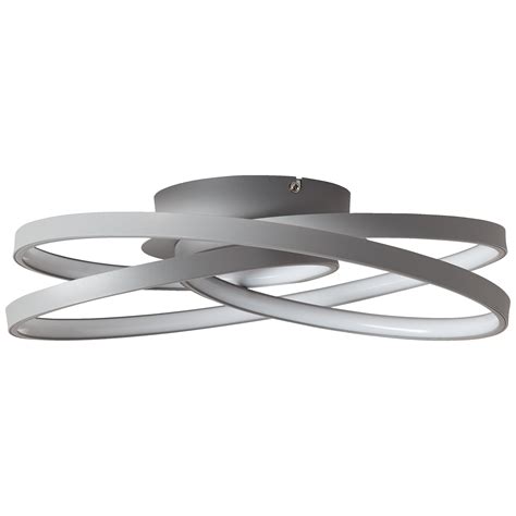 Moderne Design Deckenlampe In Grau Lightbox Leuchten Licht GmbH