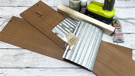 Easy Barn Door DIY Using Dollar Tree Hangers Just 1 EASY DIY