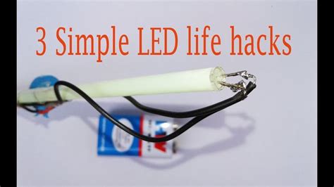 Simple Led Projects Youtube Led Projects Led Simple Life Hacks