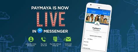 Pay Bills Buy Load Shop With Paymaya In Messenger Escape Manila