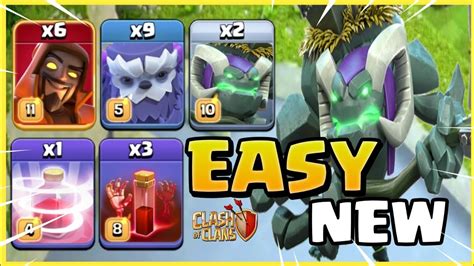 New Easy Recall Witch Golem Yeti Super Wizard Skeleton Spell Th15