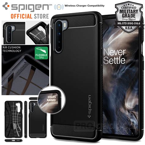 Genuine Spigen Rugged Armor Resilient Ultra Slim Soft Cover For Oneplus