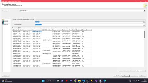 Sql Why Does My Table Look So Weird When I Import The Csv File