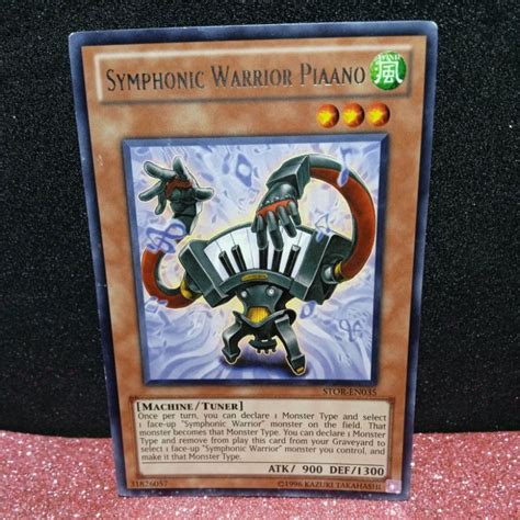 Card Carta Yu Gi Oh Symphonic Warrior Piaano Stor En035 Konami