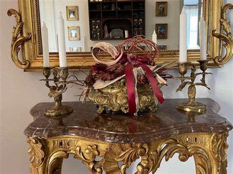 Jardinière mit Kerzenständern Barock Kaufen auf Ricardo