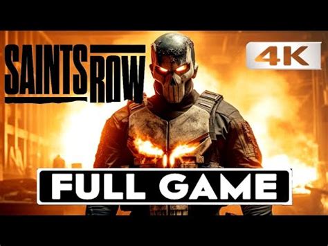Saints Row Johnny Gat 2021 4K HD Full Movie All Cutscenes