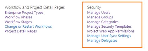 Project Server Permission Mode Vs Sharepoint Permission Mode