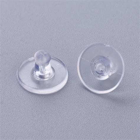 Baksidor Till örhängen Plast 10x6 Mm