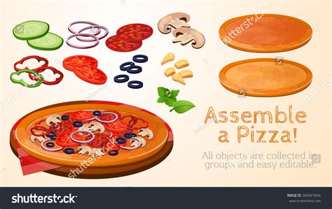 Pizza Assembly Photos Images And Pictures Shutterstock