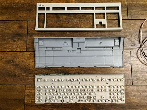 Restored Sun Microsystems Type 5c Keyboard Rvintagecomputing