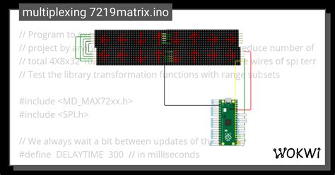 Multiplexing Matrix Ino Copy Wokwi Esp Stm Arduino Simulator