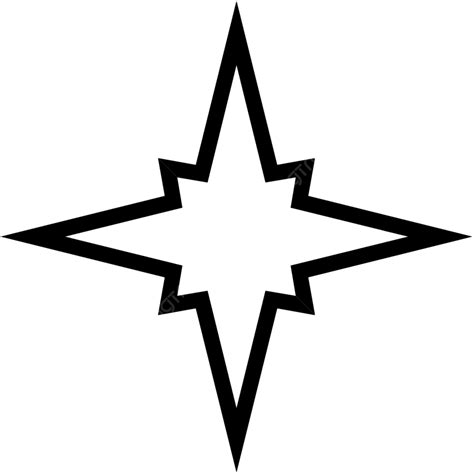 Compass Black And White Clipart