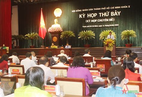 Hội đồng Nhân Dân Tp Hồ Chí Minh Sẽ Thông Qua 14 Nghị Quyết Quan Trọng