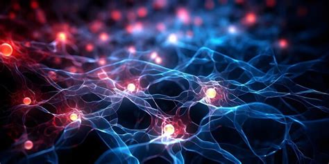 Intricate Pathways In Cells Resembling Neural Networks With Glowing