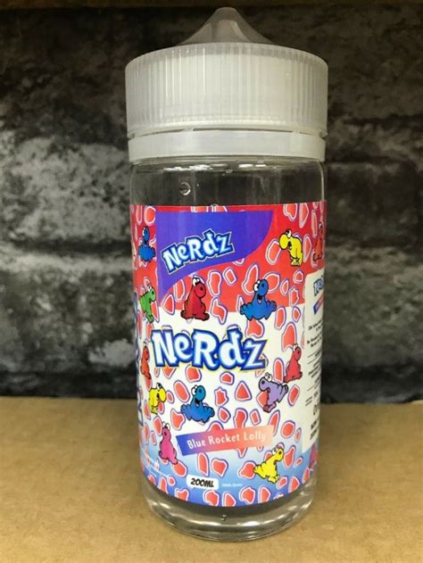 New Branded E Liquid Nerdz In 20x1oml Juice With2xfree Nic Shots Free Delivery Vape Store Uk
