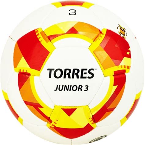 Мяч TORRES Junior-3 футбольный F320243, размер 3, вес 270-290 г ...