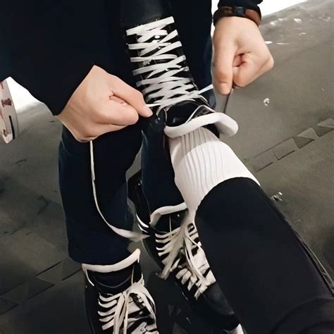 Summer And Aiden Collide In 2024 Ice Hockey Hockey Skate