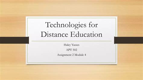 Assignment 2 Module 4 Ppt